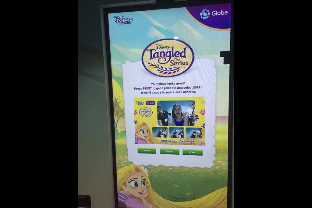 Tangled Interactive Photo Booth - Innovative Business Solutions - TOG ...